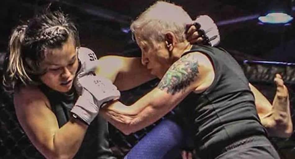68-year-old grandma vs. 24-year-old woman in MMA fight