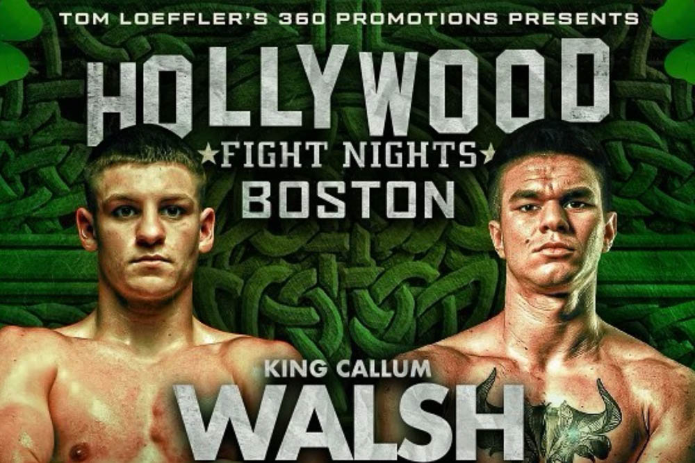 Irish boxing star 'King' Callum Walsh debuts in Boston, St. Patrick's ...