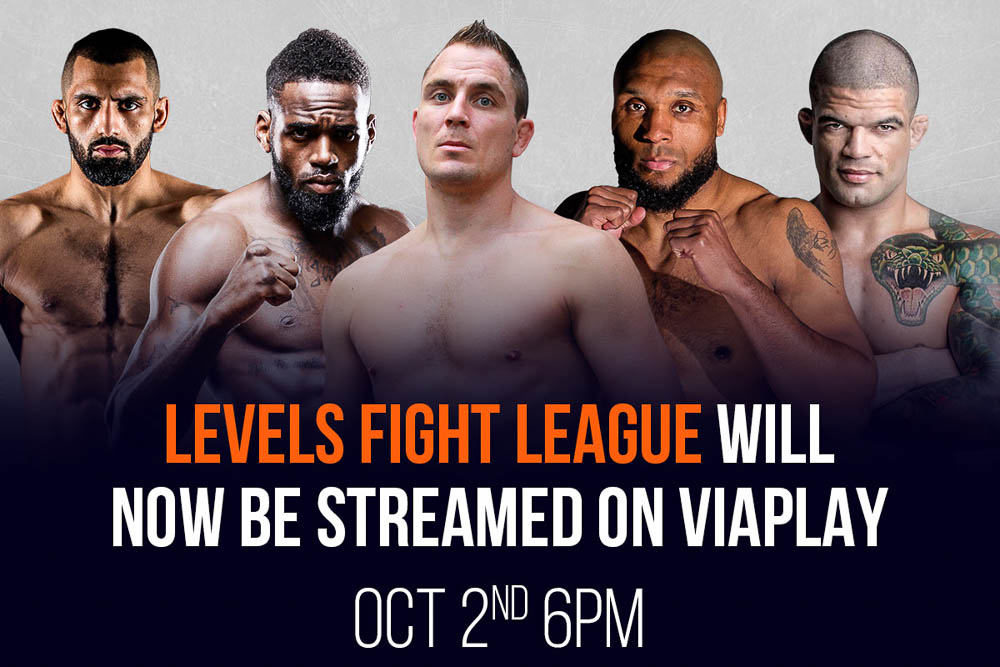Levels Fight League signs major broadcast deal in Europe with Viaplay