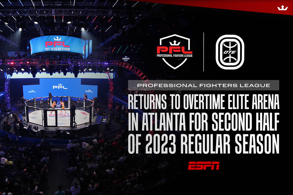 Professional Fighters League returns to overtime elite arena in Atlanta ...