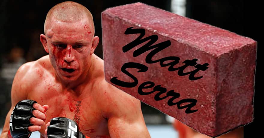 GSP hasn't lost since he did this weird psychological trick